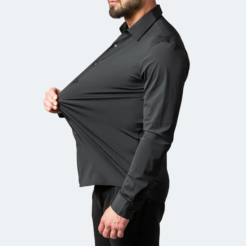 CAMIFLEX™ Camisa flexible hombre – MYPELIX