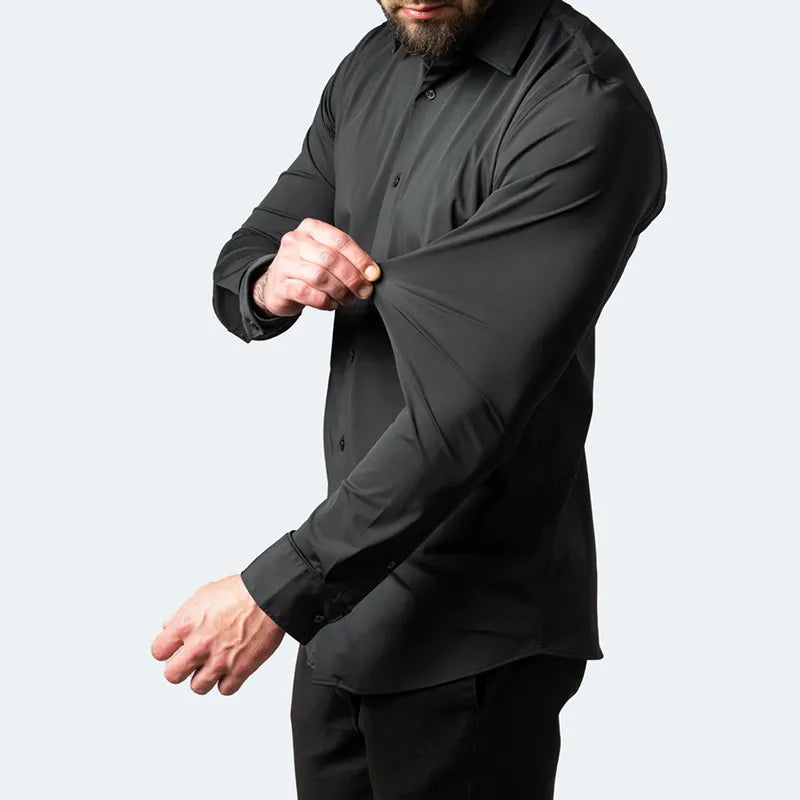 CAMIFLEX™ Camisa flexible hombre – MYPELIX