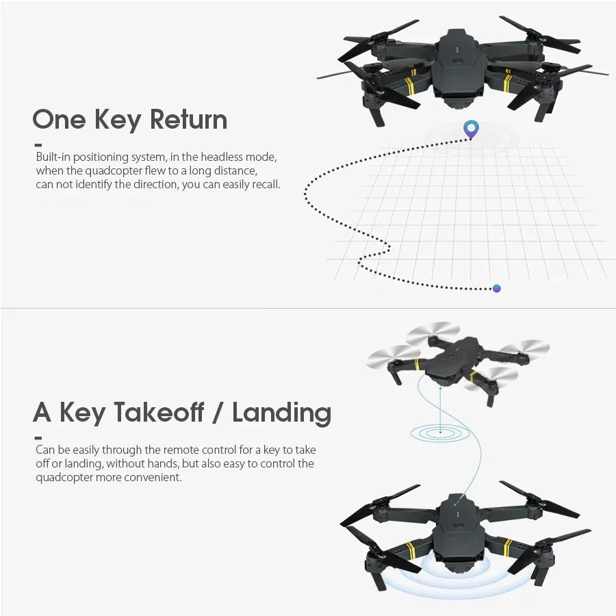 FlyDrone PRO™ Doble cámara 4k de alto impacto (OFERTA🎅🏻🎄) – MYPELIX